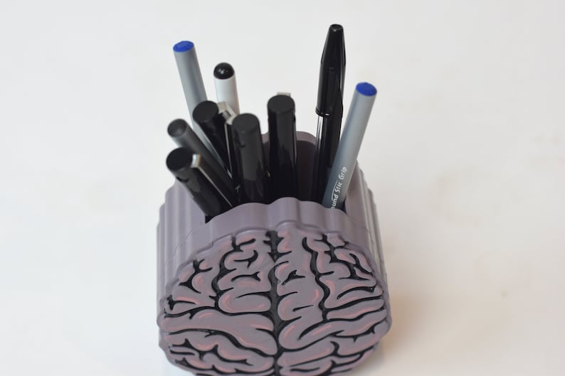 Brain Pen Holder Neurologist Neuro Brain Neurology Brain - Etsy