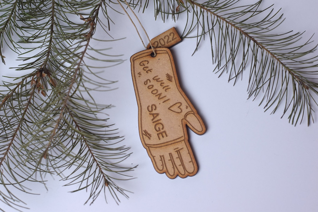Cast Ornament, Broken Arm Ornament, Broken Arm Gift, Cast, Bone ...