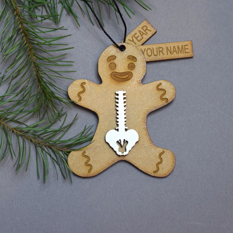 Gingerbread Skeleton - Etsy