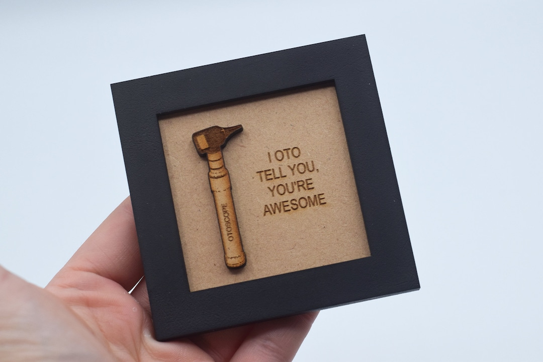 Ear Mini Frame Gift, Ear Decor, Audiologist Gift, Audiology ...