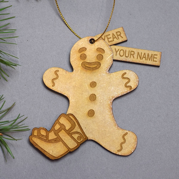 Broken Leg Gingerbread Man - Etsy