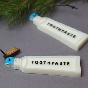 Toothpaste Ornament, Dental Christmas Ornament, Dentist Ornament, Tooth ...