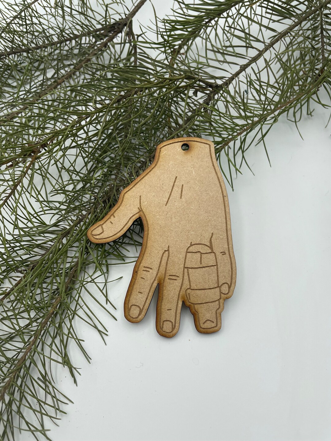 Finger Splint Ornament Ring, Broken Finger Ornament, Broken Finger Gift ...