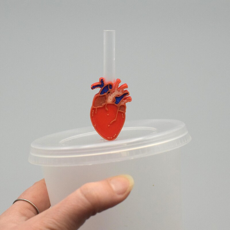 Heart Straws - Etsy