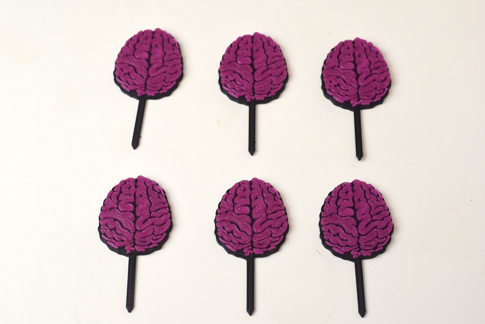 Brain Cupcake Toppers Neurologist Neuro Brain Neurology - Etsy