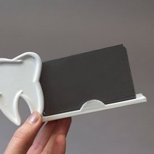Tooth Business Card Holder, Dental, Dentist, Dental Decor, Doctor ...