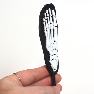 Foot Cake Topper Podiatrist Foot Bones Podiatry Doctor of Podiatry Gift ...