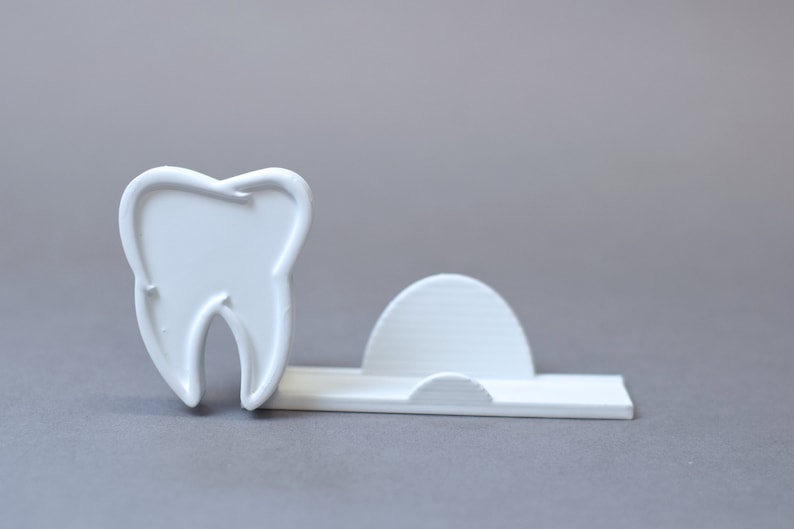 Tooth Business Card Holder Dental Dentist Dental Decor - Etsy