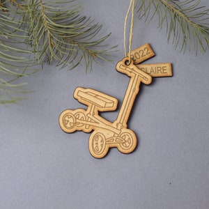 Knee Scooter Ornament, Broken Leg Ornament, Broken Leg Gift, Cast Gift ...