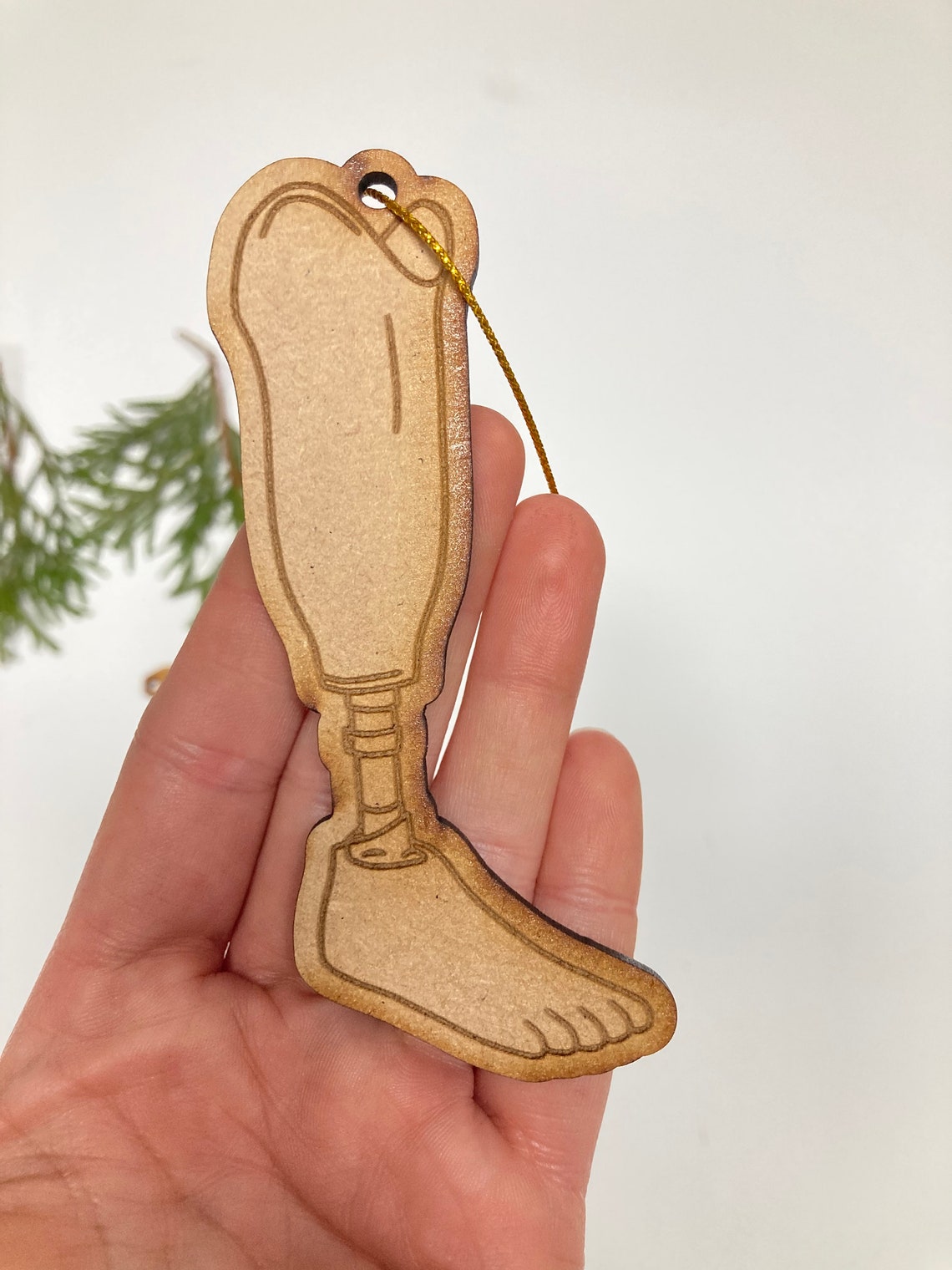 Prostetic Leg Ornament Amputee Ornament Amputee Gift - Etsy