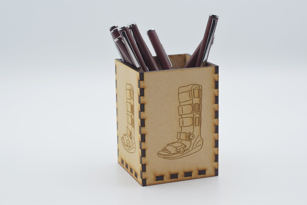 Walking Boot Pen Holder, Broken Leg Pen Holder, Broken Leg Gift ...
