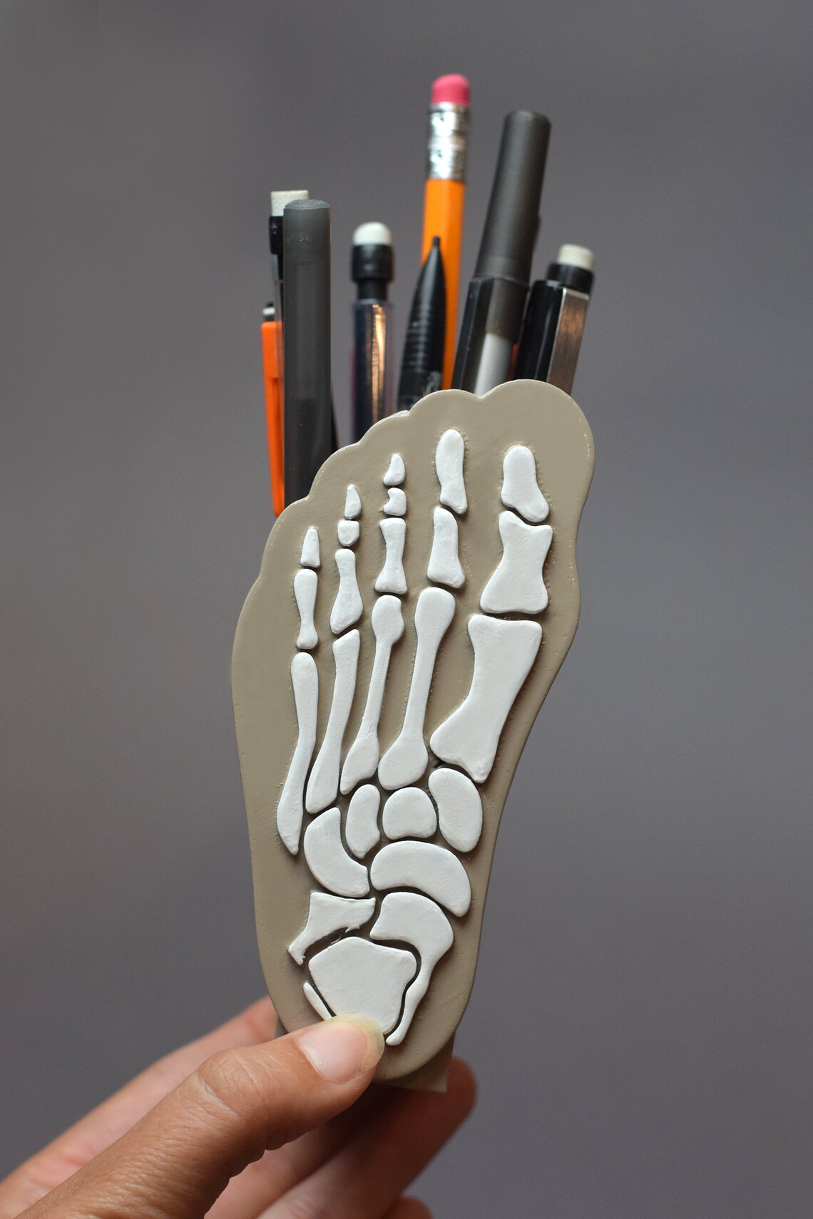 Foot Pen Holder Podiatrist Foot Bones Podiatry Doctor of | Etsy UK