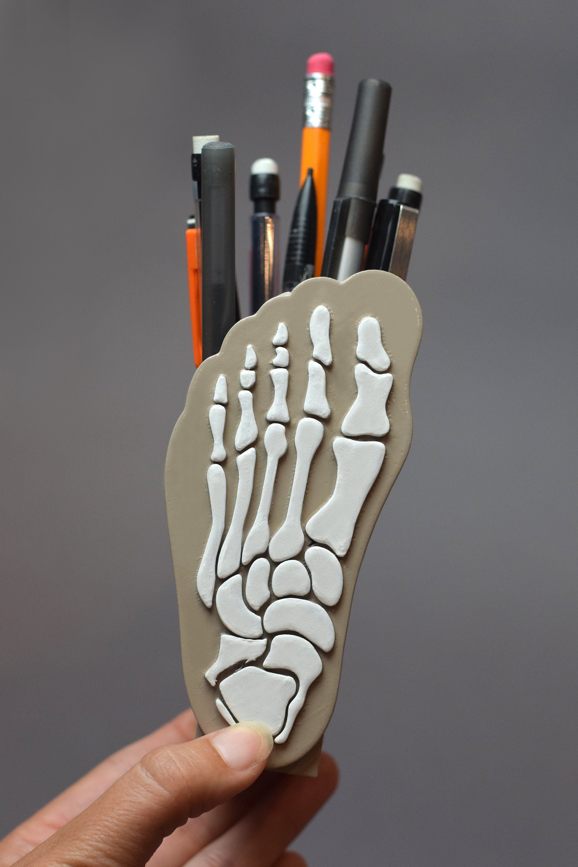 Foot Pen Holder Podiatrist Foot Bones Podiatry Doctor of - Etsy UK