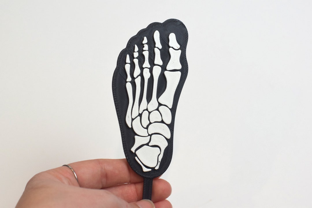 Foot Cake Topper Podiatrist Foot Bones Podiatry Doctor of Podiatry Gift ...