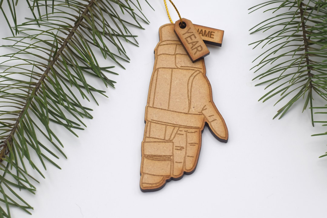 Laser Engraved Finger Splint Ornament: Broken Bone Gift - Etsy