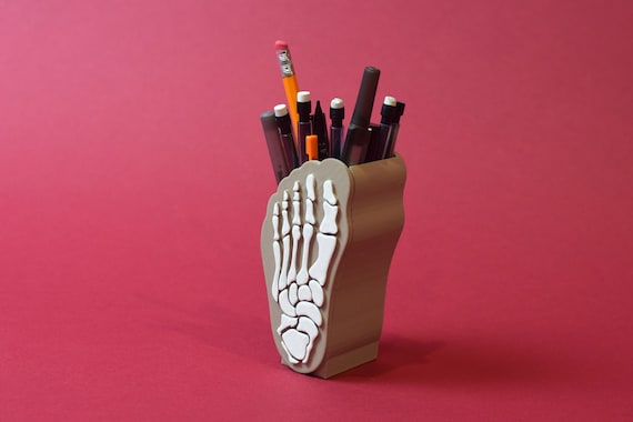Foot Pen Holder Podiatrist Foot Bones Podiatry Doctor of | Etsy UK