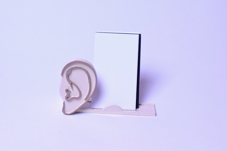 Handmade Ear Business Card Holder, Audiologist Gift - Etsy