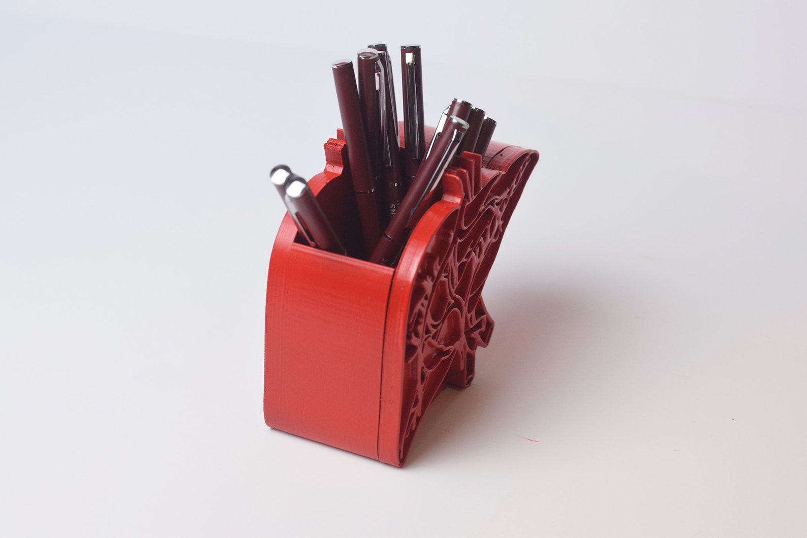 Red Liver Pen Holder Medical Pen Holder Gift for Doctor - Etsy