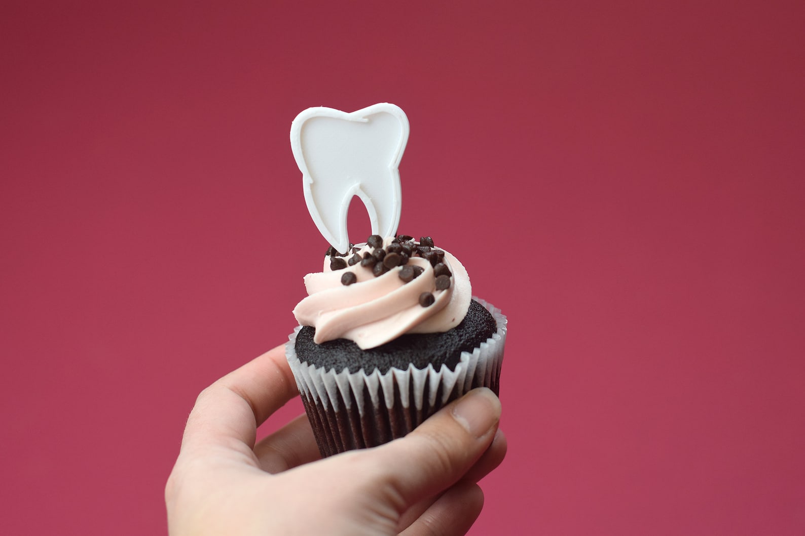 Tooth Cupcake Toppers Dental Cupcake Toppers Dentist Dental - Etsy