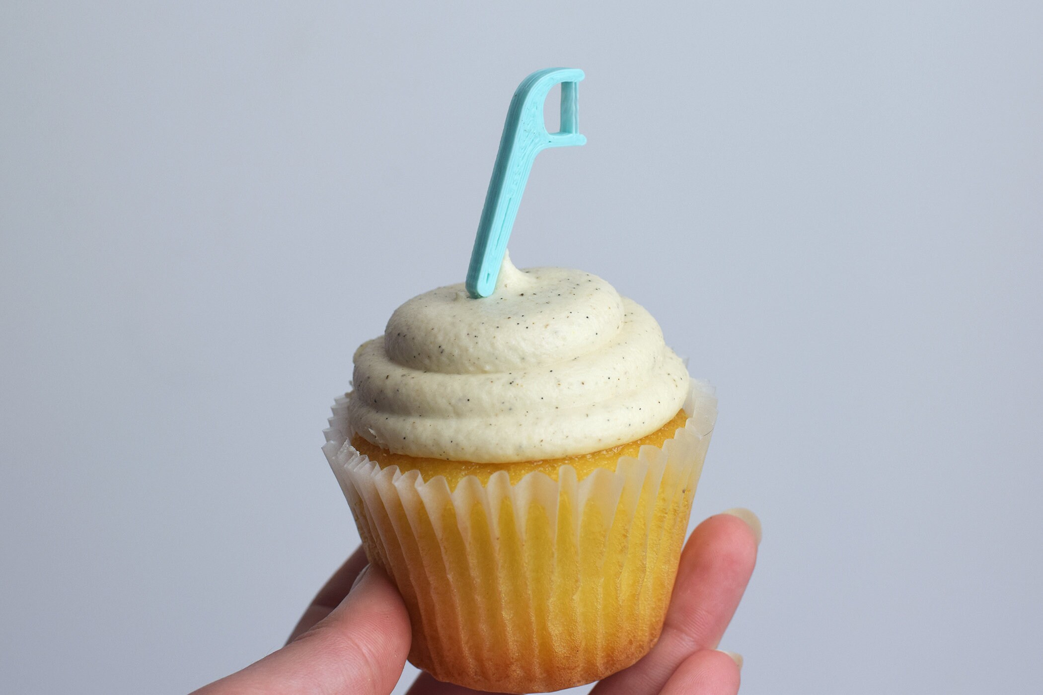 Floss Pick Cupcake Toppers Dental Cupcake Toppers Dentist - Etsy