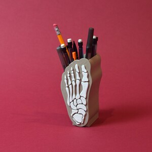 Foot Pen Holder, Podiatrist, Foot Bones, Podiatry, Doctor of Podiatry ...