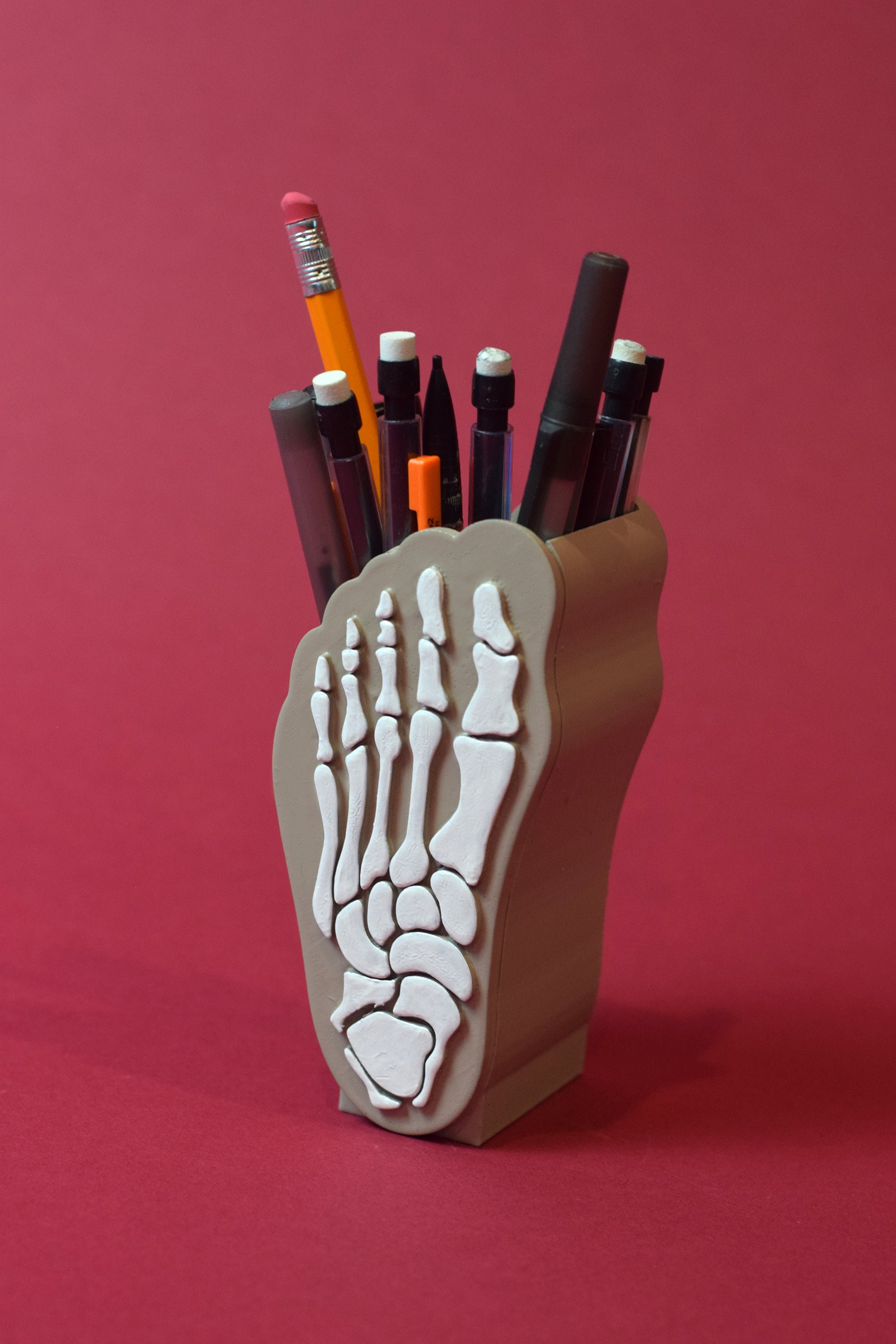 Foot Pen Holder Podiatrist Foot Bones Podiatry Doctor of - Etsy