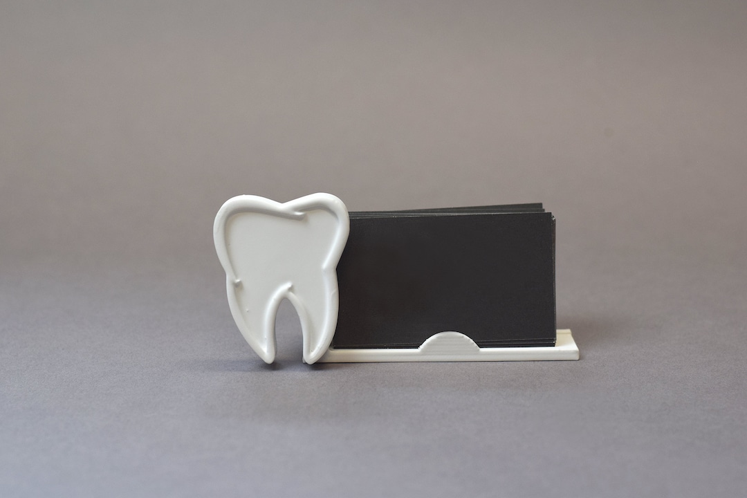 Tooth Business Card Holder, Dental, Dentist, Dental Decor, Doctor ...