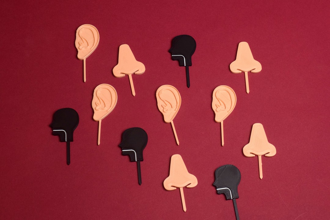 ENT Cupcake Topper Ear Cupcake Nose Gift Throat Audiologist Gift ...