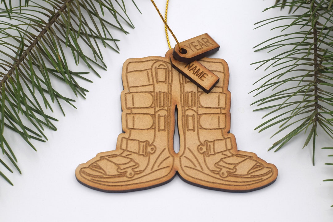Double Walking Boot Ornament Broken Leg Ornament Broken Leg Gift ...