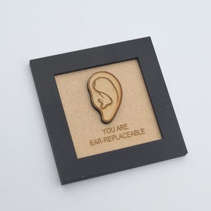 Ear Mini Frame Gift, Ear Decor, Audiologist Gift, Audiology ...