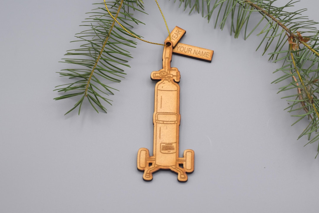 Oxygen Tank Ornament Oxygen Ornament Healthcare Ornament Oxygen Tank ...