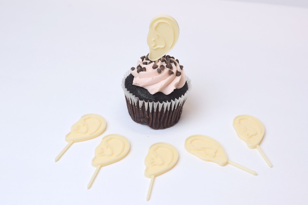 Ear Cupcake Topper, Audiologist Gift, Audiology, Audiologist Party ...