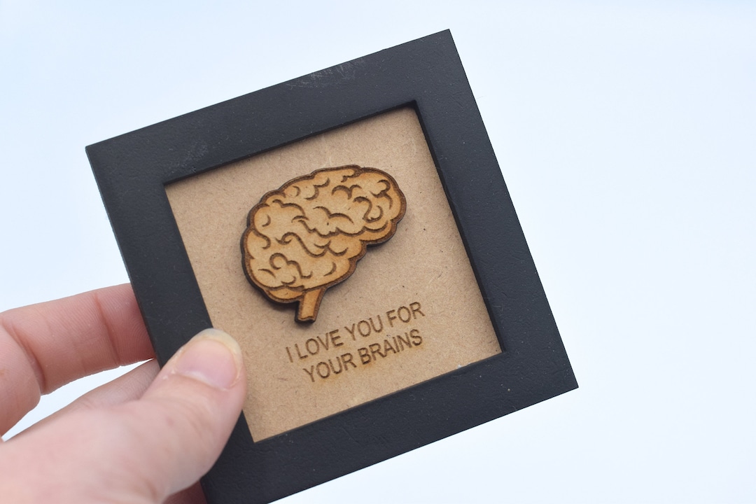 Mini Brain Frame Gift, Neurologist, Neuro, Brain, Neurology Gift, Brain ...