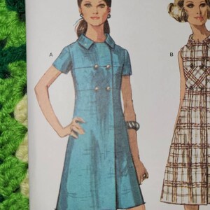 Retro 1960's Style Step in Dress Sewing Pattern Simplicity S9466 Sizes ...