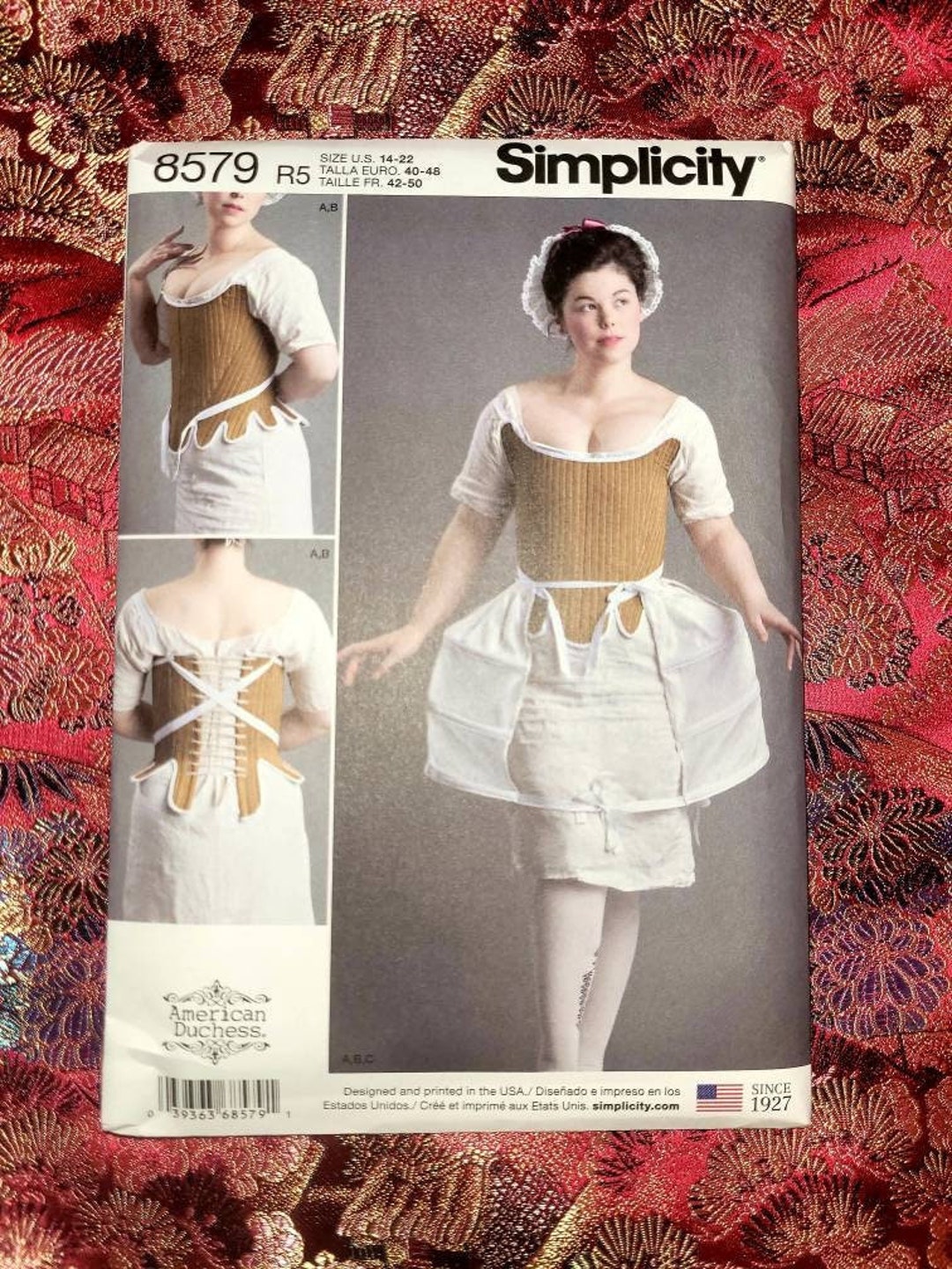 Corset Shift and Panniers Sewing Pattern: Simplicity 8579 - Etsy