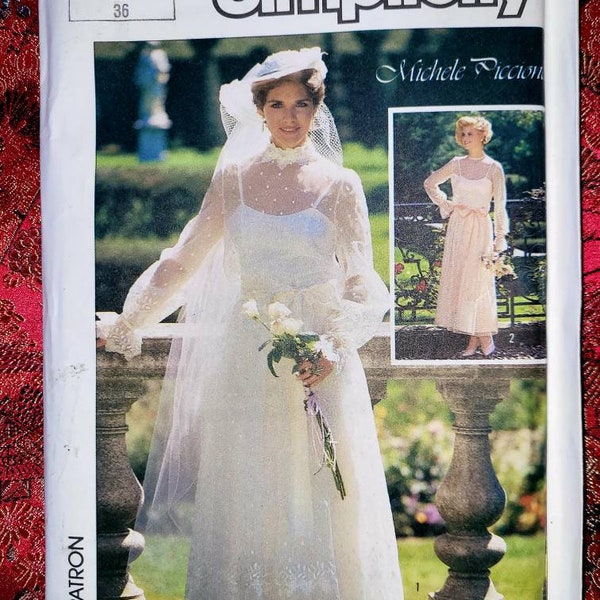 1985 Wedding Dress - Etsy