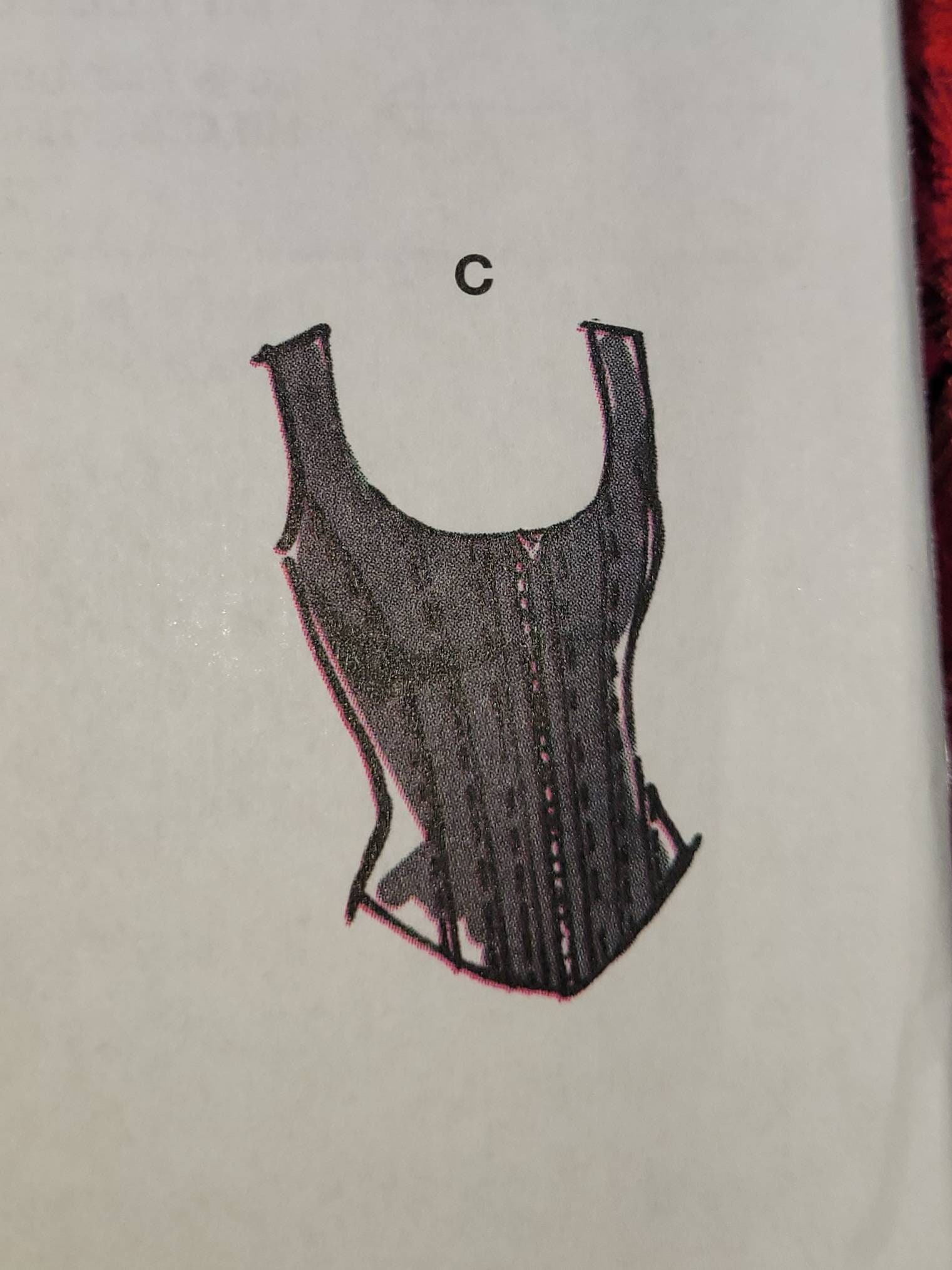 Boned Corset Top Sewing Pattern: Mccalls 8182 - Etsy