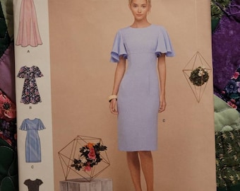 Simplicity Sheath Dress Pattern - Etsy