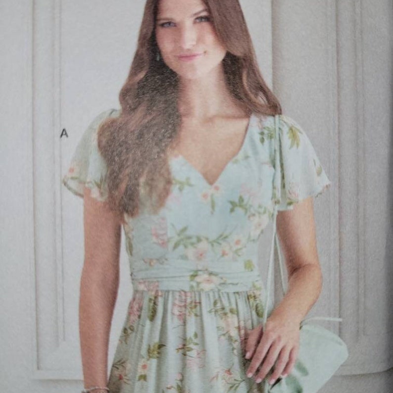 Dress Sewing Pattern Simplicity 9475 Misses' Sizes 6-14 Uncut FF - Etsy