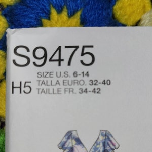 Dress Sewing Pattern Simplicity 9475 Misses' Sizes 6-14 Uncut FF - Etsy