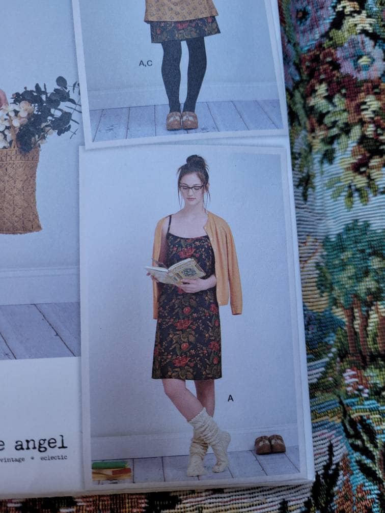 Dottie Angel Frock Sewing Pattern Simplicity 8186 Misses' - Etsy