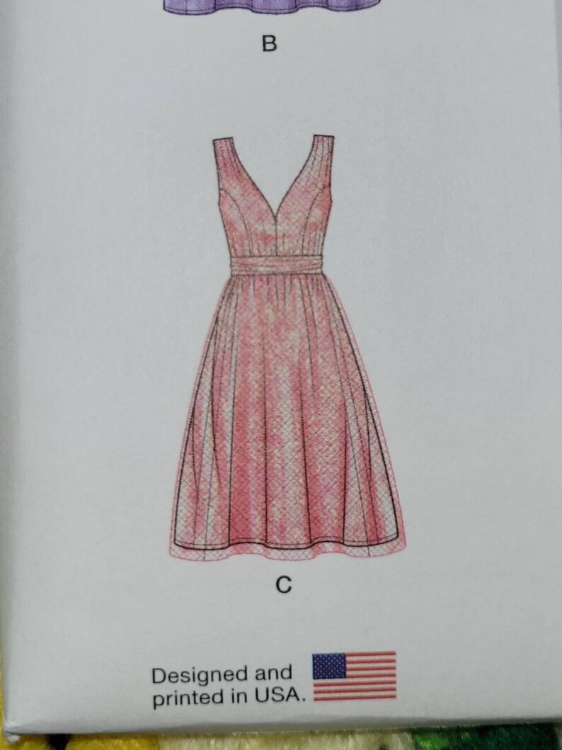 Dress Sewing Pattern Simplicity 9475 Misses' Sizes 6-14 - Etsy