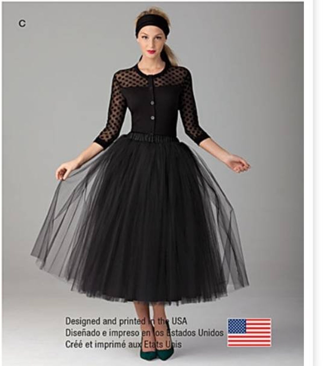 Misses' Tulle Skirts Sewing Pattern Simplicity 1427 Sizes - Etsy