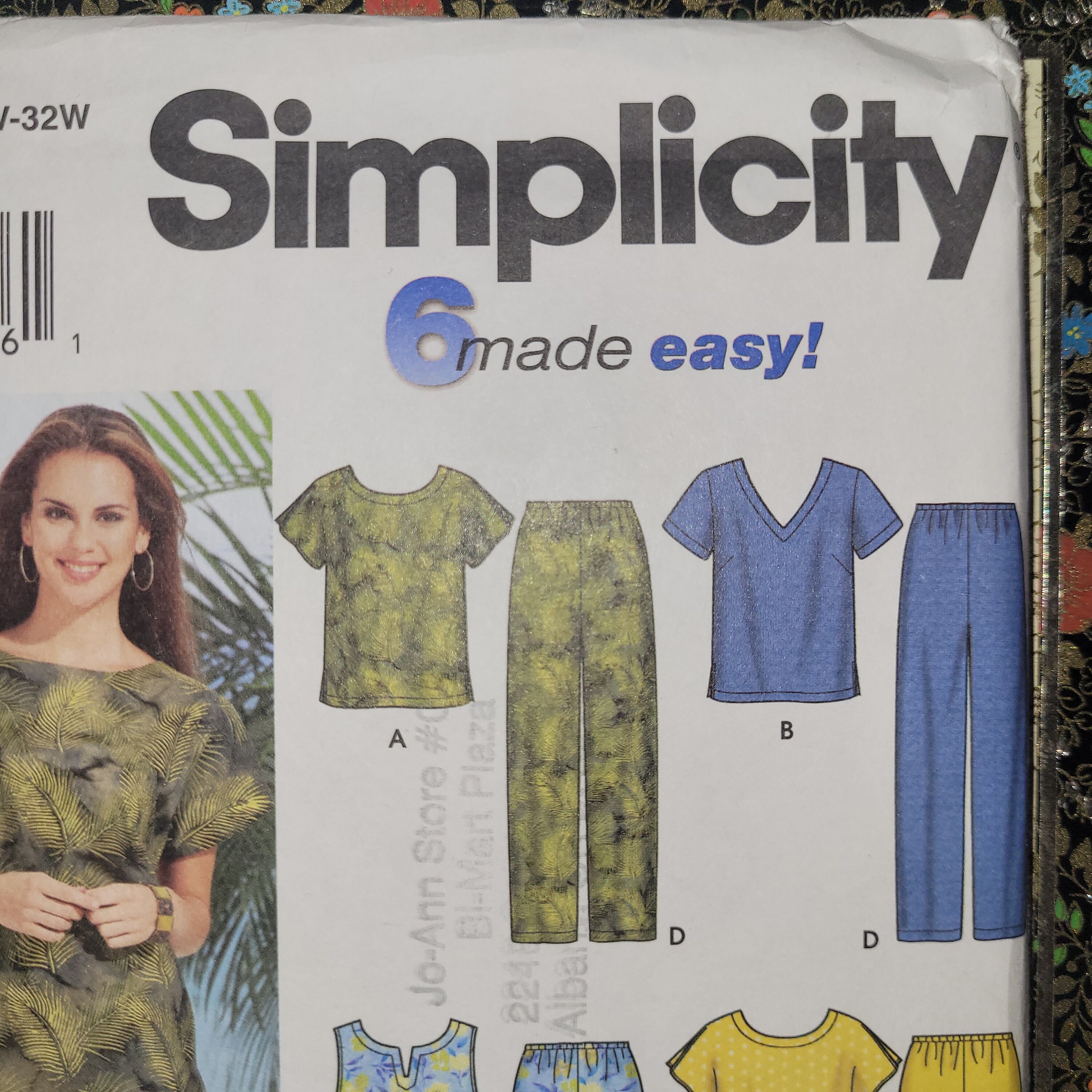 Plus Size Separates Sewing Pattern, Simplicity 7236, Womens Sizes 25W ...