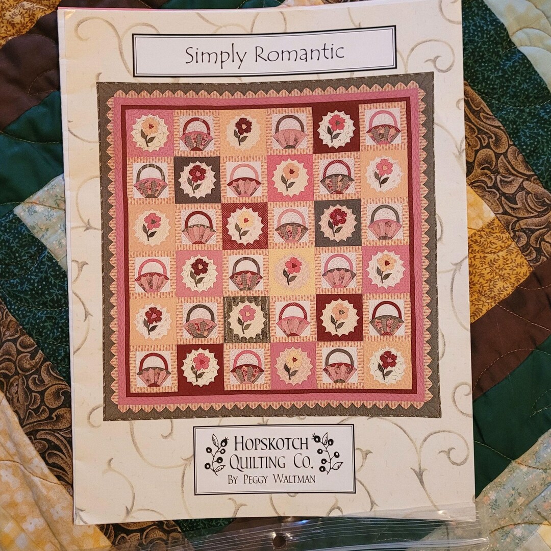 Flower Basket Quilt Pattern and Instructions - Etsy