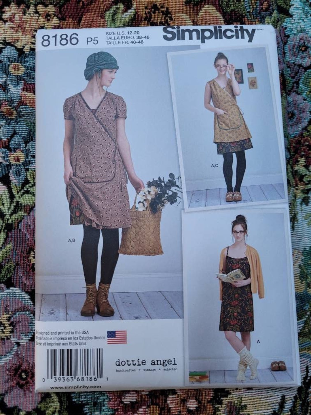 Dottie Angel Frock Sewing Pattern Simplicity 8186 Misses' - Etsy