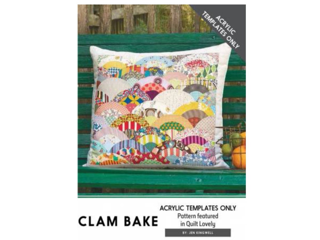 CLAM BAKE Template Only, JKD-5316, by Jen Kingwell Designs Template for ...