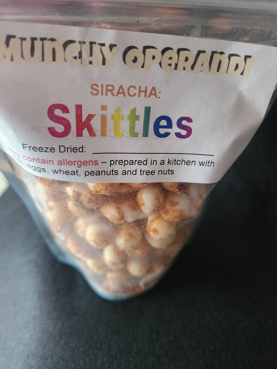 Sriracha Seasoned-flavored Rainbow Candy FREEZE DRIED - Etsy