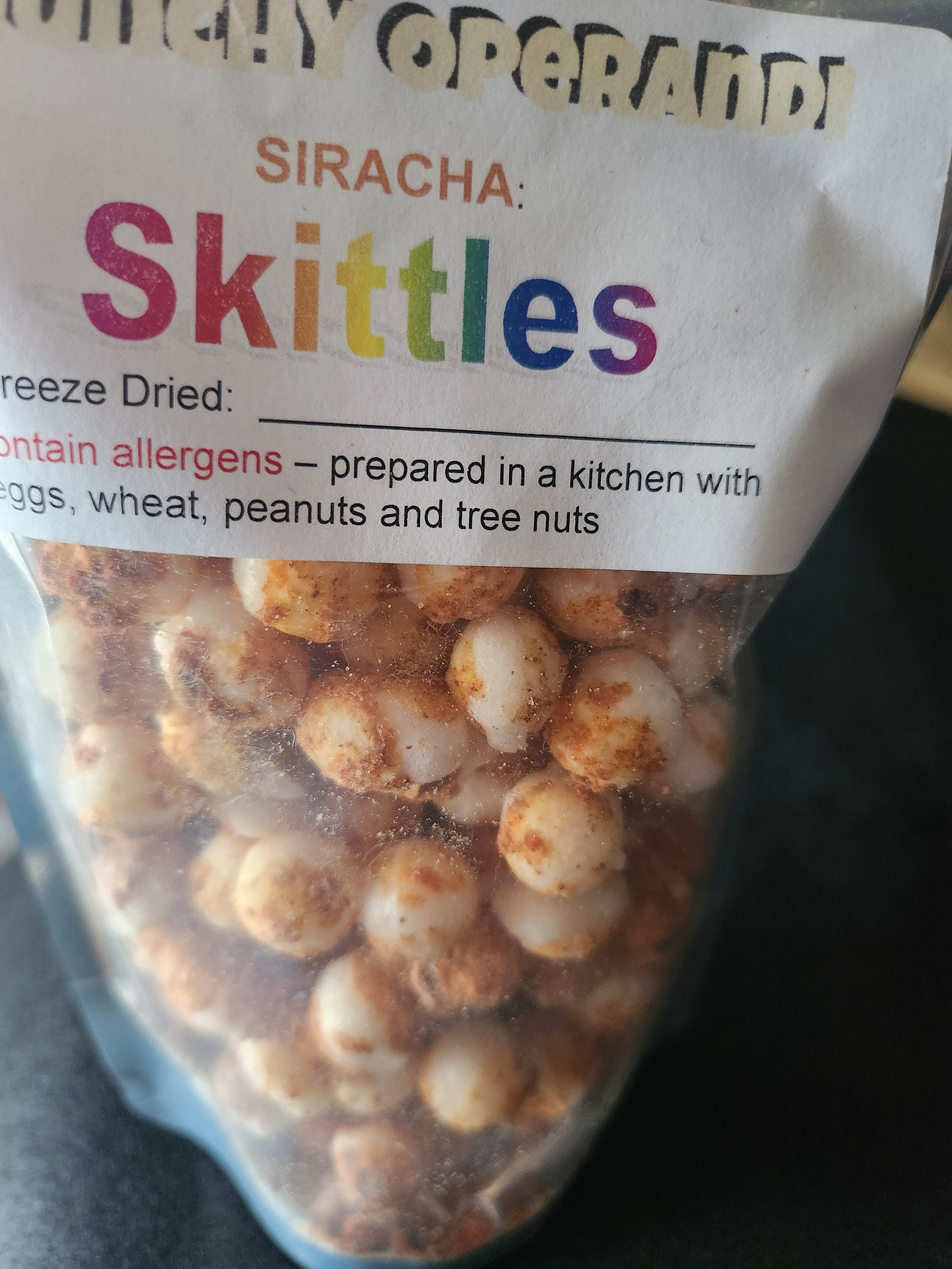 Sriracha Seasoned-flavored Rainbow Candy FREEZE DRIED - Etsy