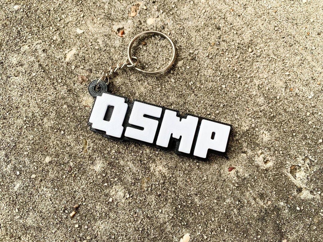QSMP Keychain Minecraft 3D Print - Etsy